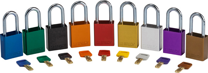 Colour-coded SafeKey padlocks for maintenance safety in the packaging ...