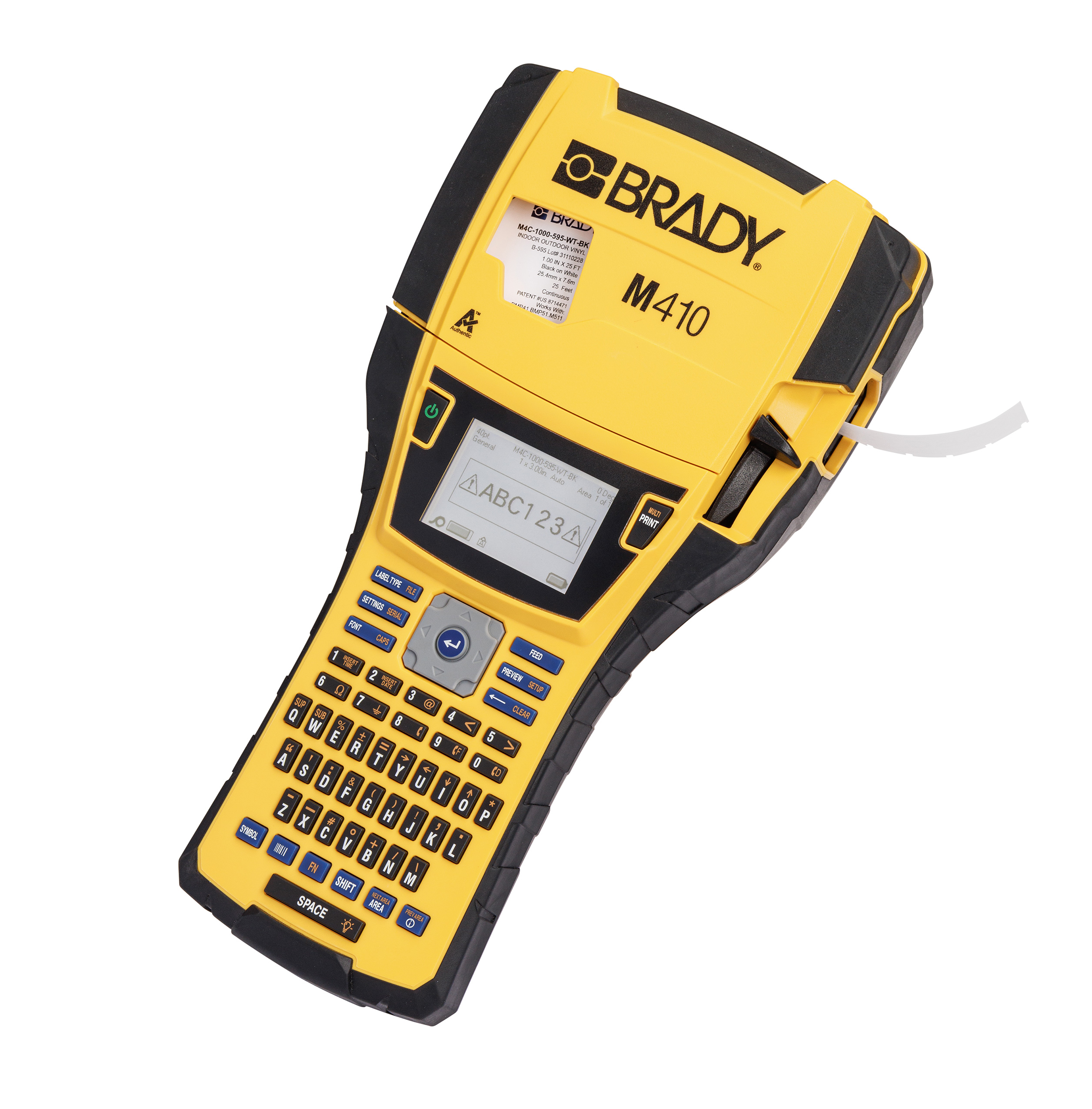 Portable labels printers